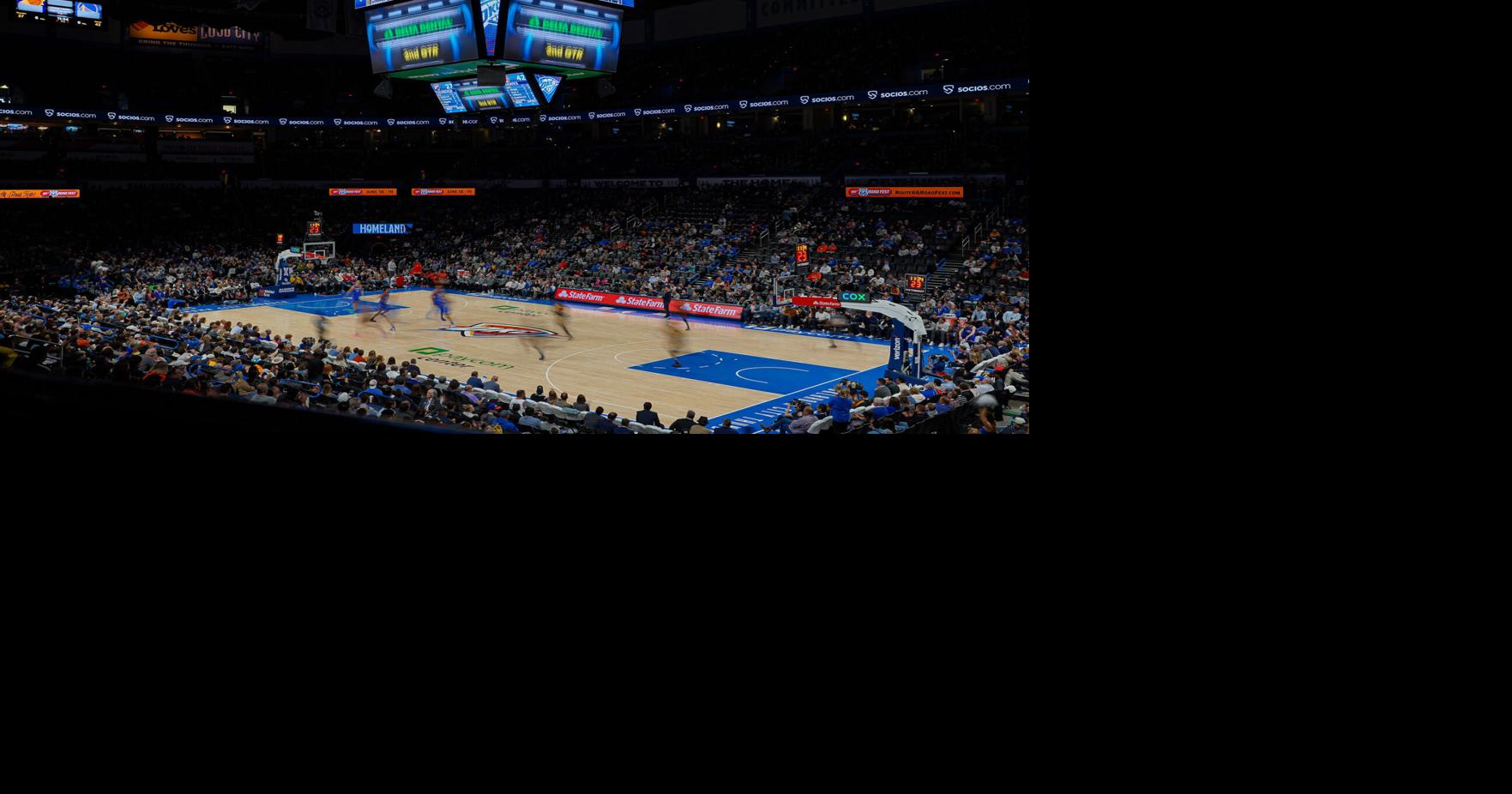 Oklahoma City Thunder fans celebrate first NBA championship outside ...