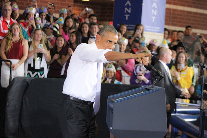 President Obama visits Durant, Oklahoma | Gallery | oudaily.com