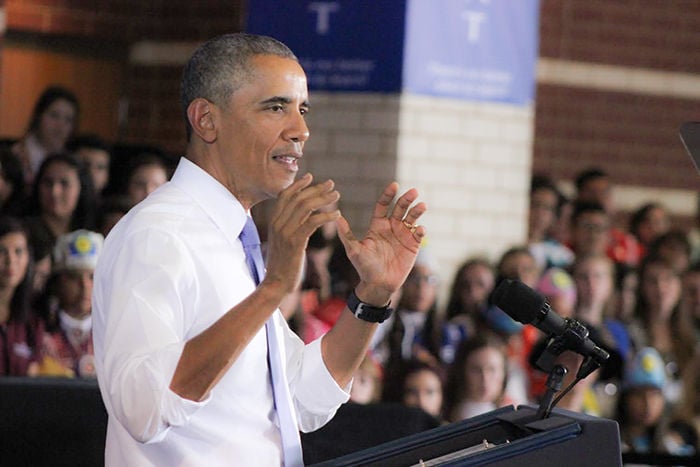 President Obama visits Durant, Oklahoma | Gallery | oudaily.com