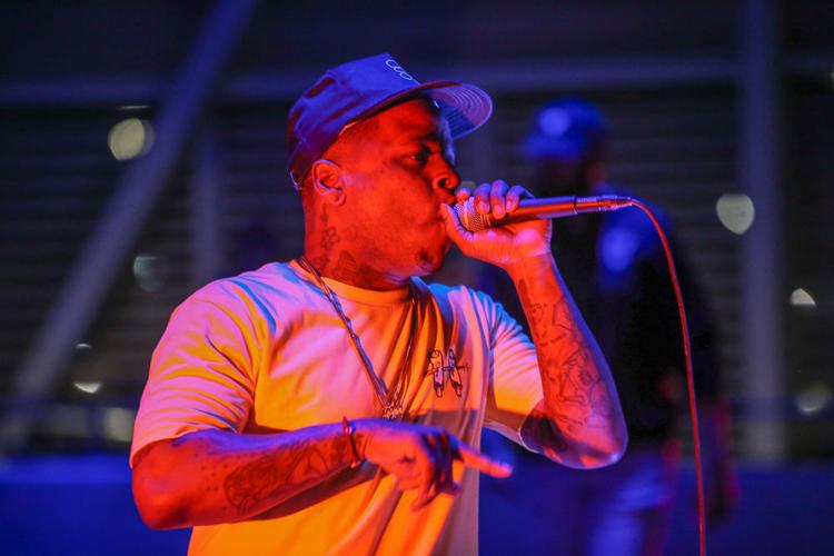 OKC rapper Jabee performs at Scissortail Park (photos) | Culture ...