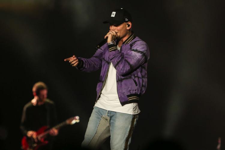 Kane Brown, Granger Smith and RaeLynn perform at Lloyd Noble Center ...