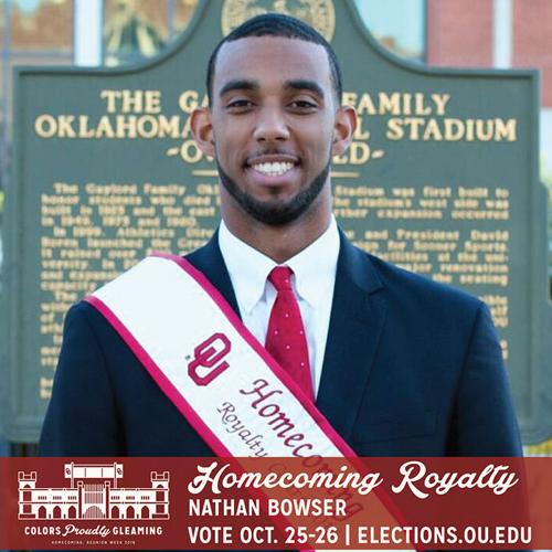 OU students: meet the candidates for the 2016 Homecoming King and Queen ...