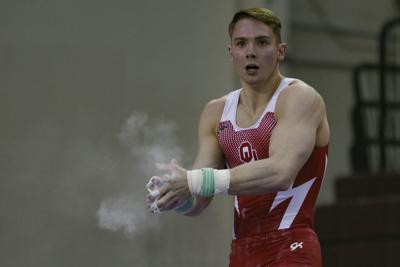 OU men's gymnastics: Morgan Seyler, Zach Nunez earn Gymnast of the Week ...