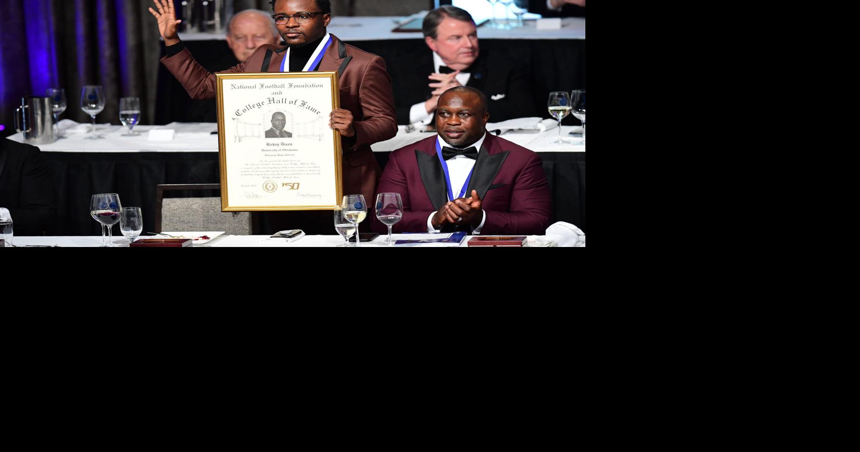 OU football: Rickey Dixon, represented by son, inducted into College ...
