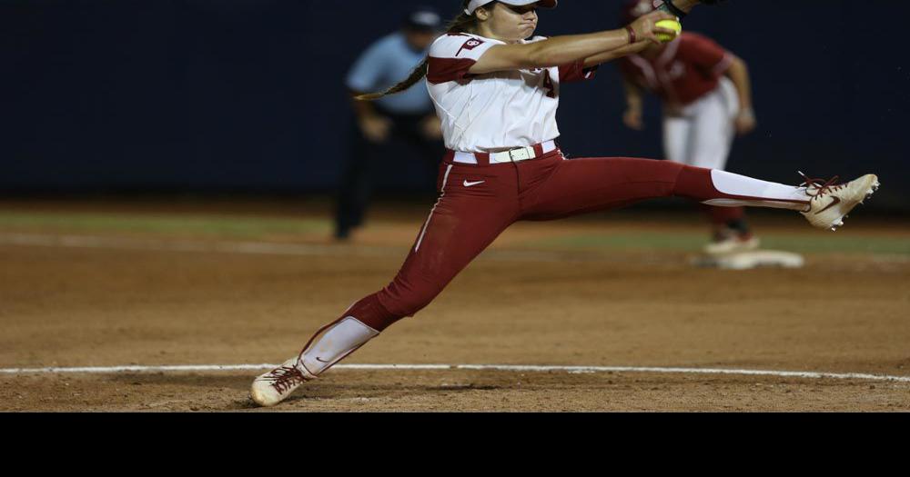 OU softball: Sooners' Shannon Saile named Big 12 Pitcher of the Week ...