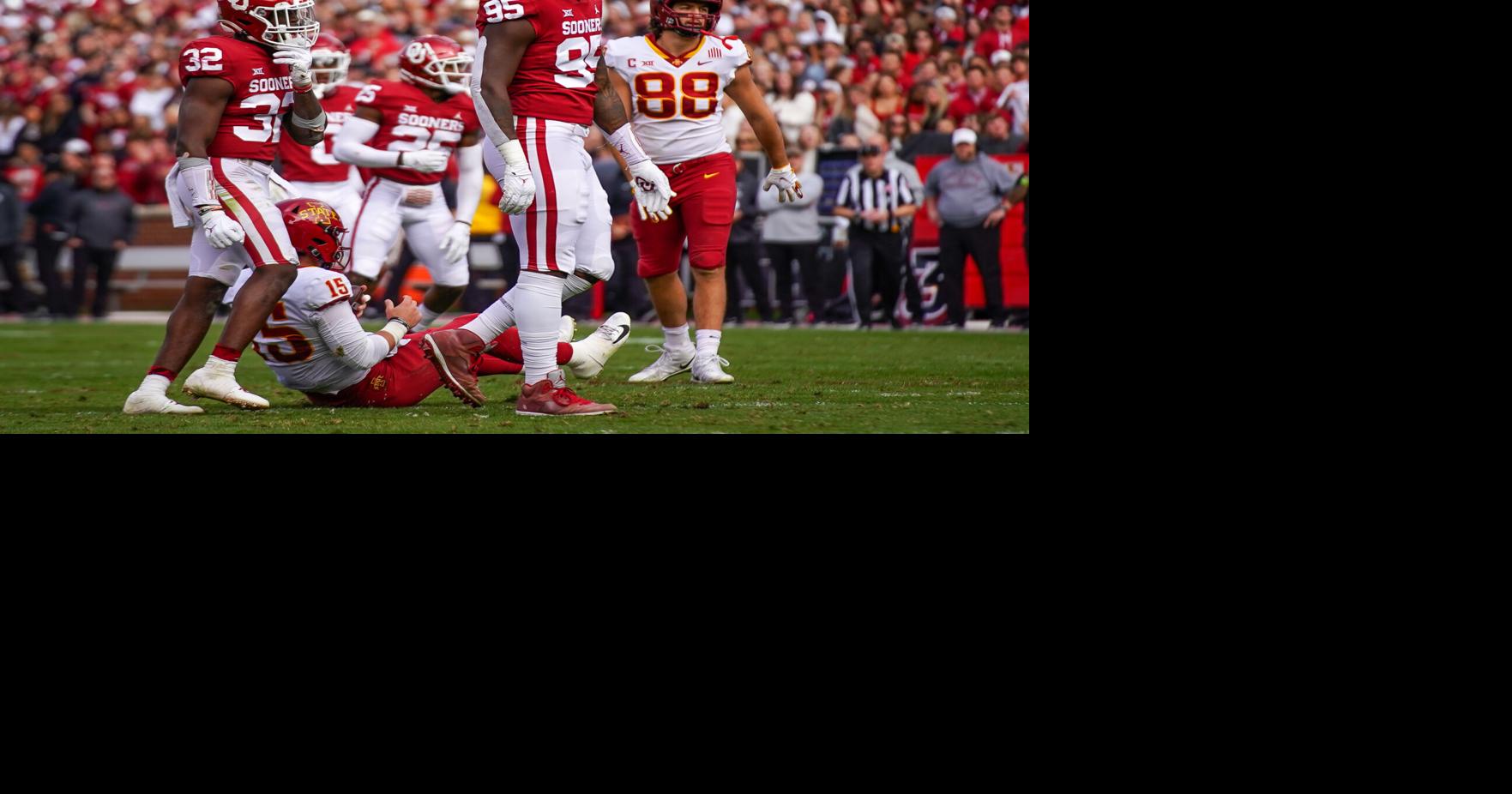 OU football: Sooners defense setting Bedlam history 'on fire' heading ...