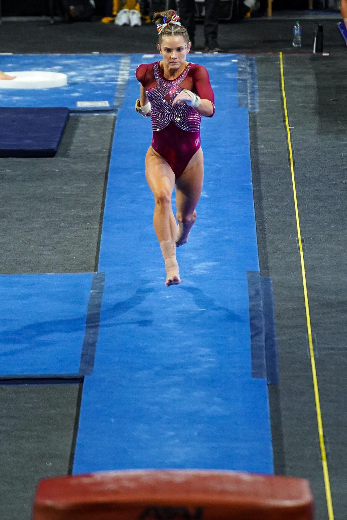 Photos Ou Womens Gymnastics Advances To Ncaa Regional Finals With