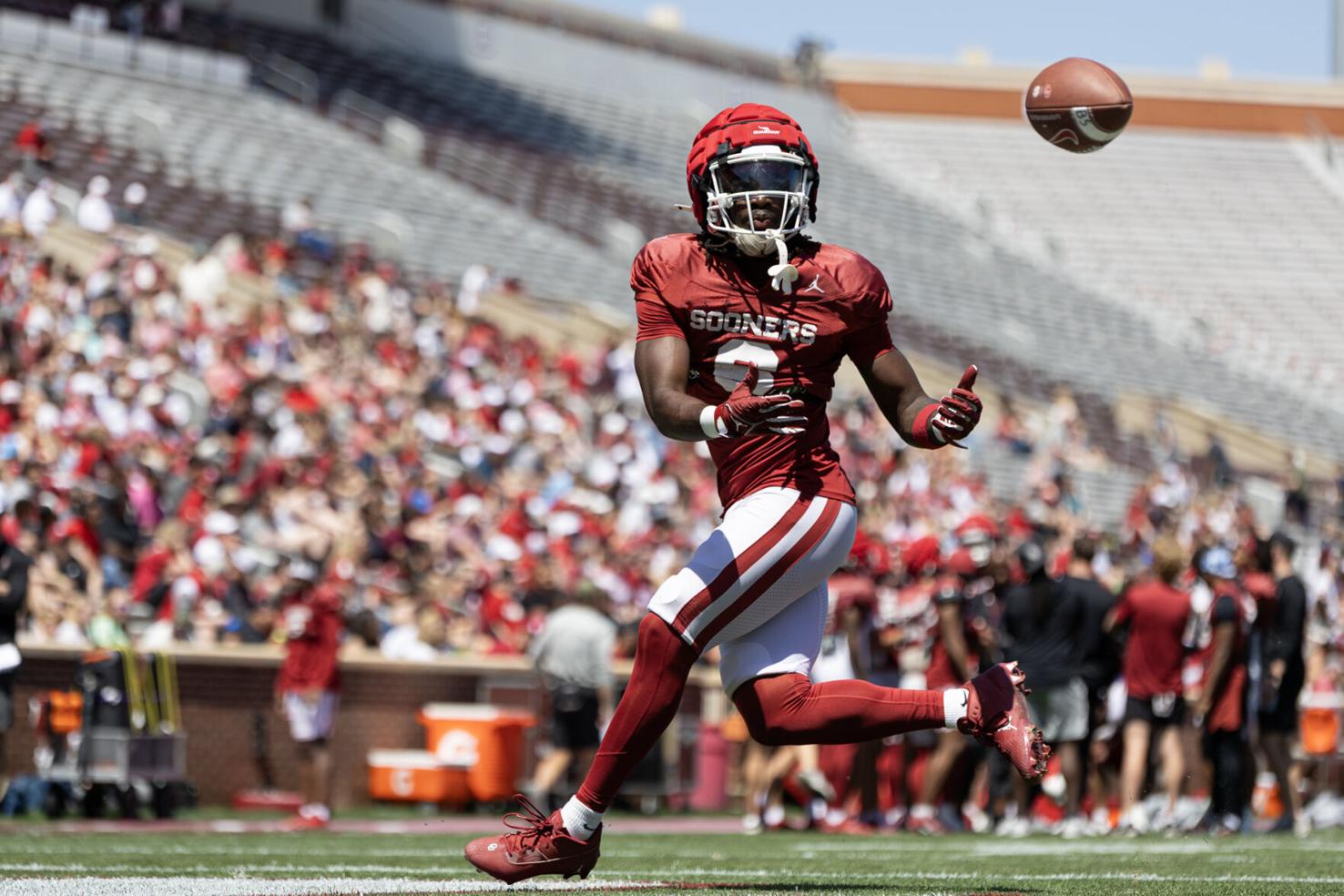 OU's Tory Blaylock injured after touchdown | Sports | oudaily.com