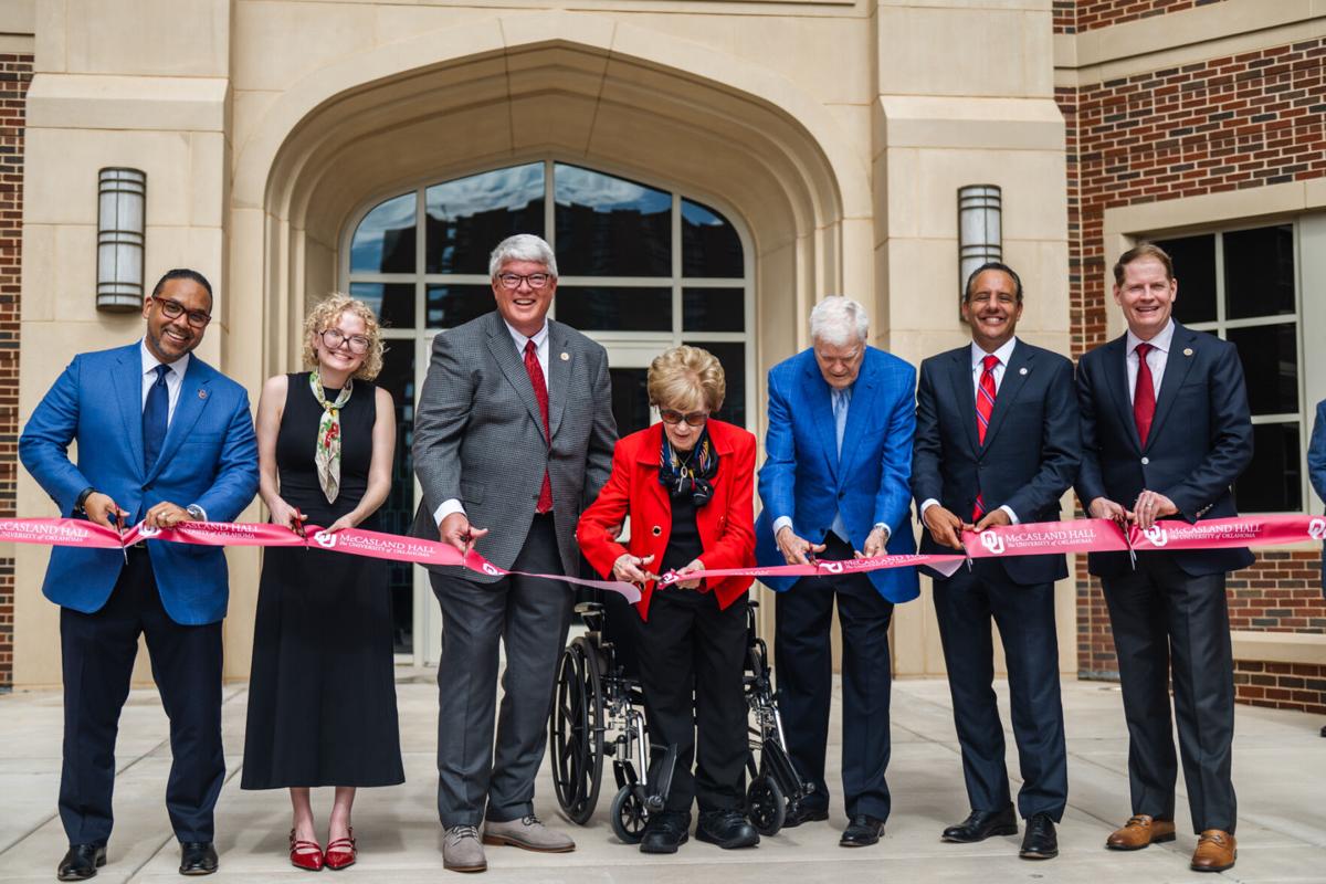 OU dedicates new residence hall to McCasland family | News | oudaily.com