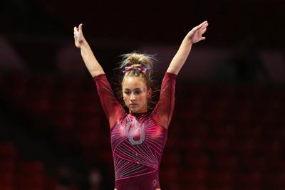 OU women's gymnastics: Sooners' Audrey Davis, Carly Woodard, Danae ...