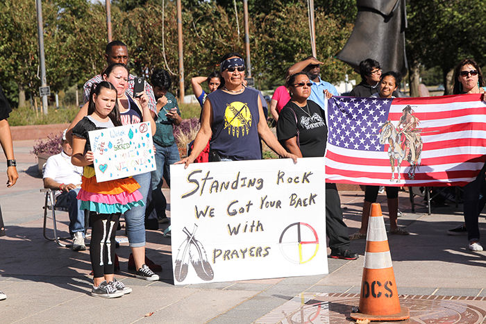 Rally for Standing Rock at State Capitol building | Gallery | oudaily.com