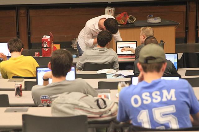 Political science club watch party | | oudaily.com