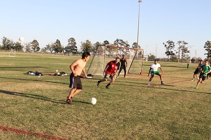 Intramural soccer thrives at OU despite limited funds, lack of lit ...