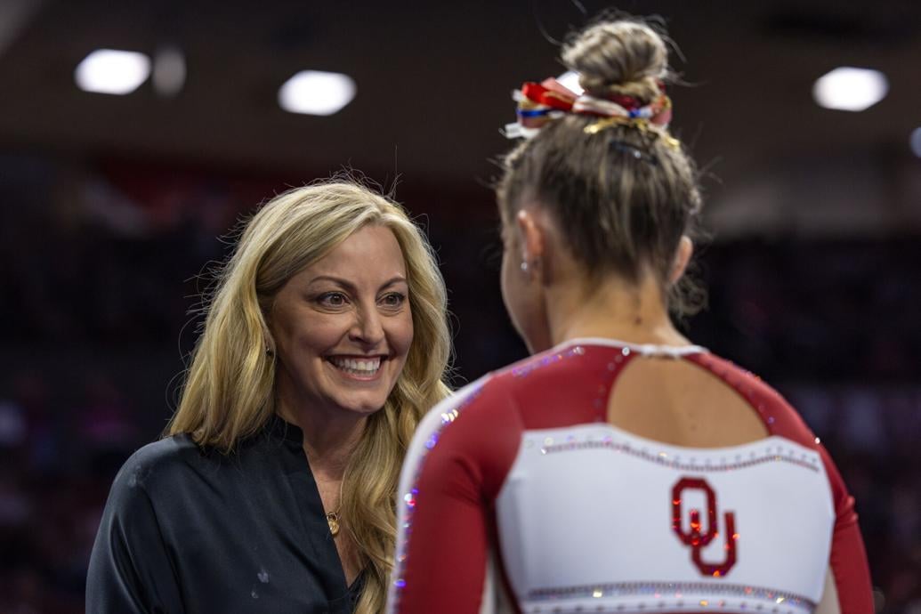 OU women's gymnastics take the win in quad-meet vs. | Multimedia ...