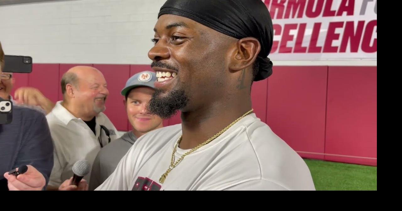 Key Lawrence on his performance, forced fumble against SMU | Video ...