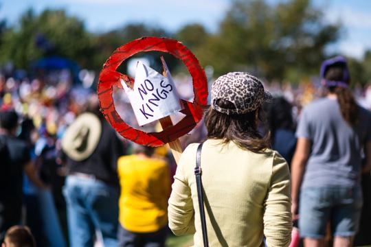 Norman residents, local legislators attend ‘No Kings’ rally | News ...