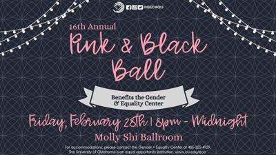 OU Gender + Equality Center to host 16th annual Pink and Black Ball ...
