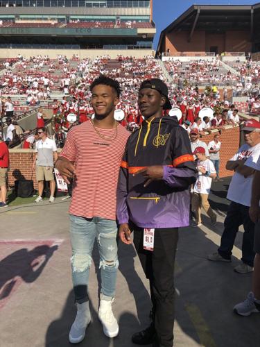 OU football: Kyler Murray, Marquise Brown in attendance for Sooners ...