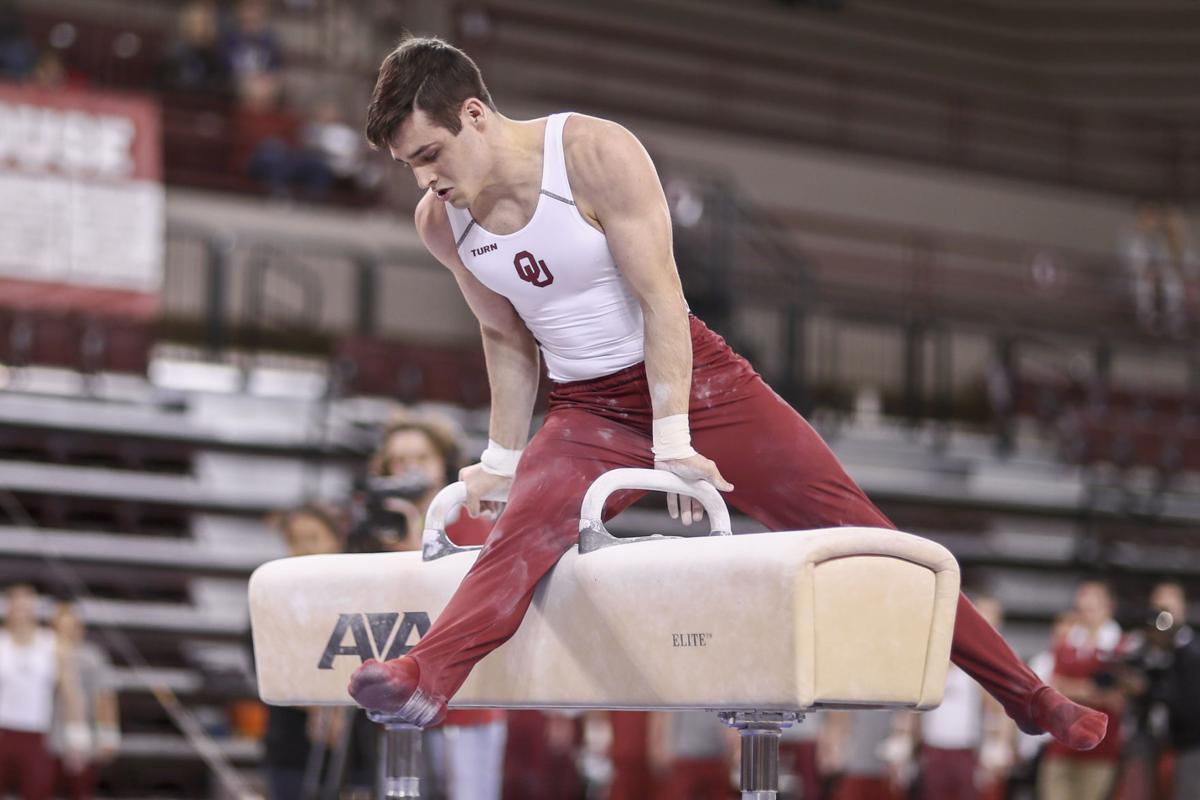 Oklahoma men's gymnastics: Sooners take first place over Nebraska ...