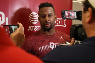 OU football: Kennedy Brooks makes first media appearance since conclusion of Title IX ...