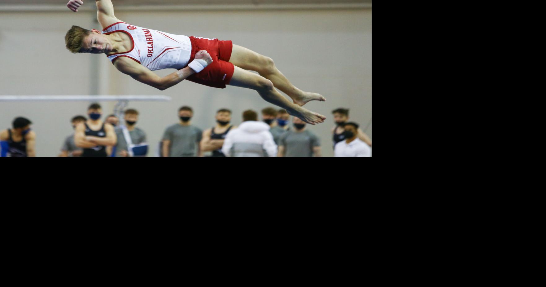 OU men's gymnastics: No. 1 Sooners best No. 13 Air Force 401.900-366. ...