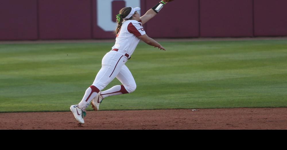 OU Softball: Grace Lyons' highlight plays vs. Texas excites teammates ...