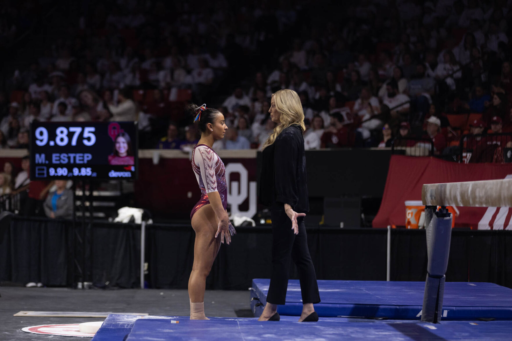 OU women’s gymastics defeats Texas Women's University | Sports ...