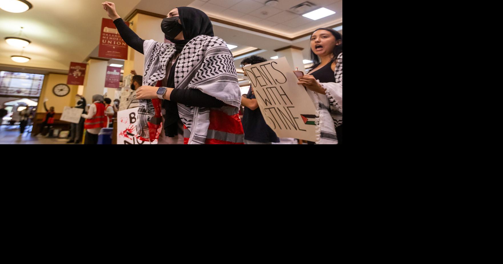 PHOTOS: Pro-Palestine sit-in protest at the OMU | Multimedia | oudaily.com