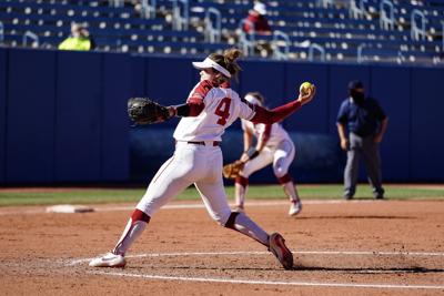 OU softball: Sooners dominate Kansas, 10-1, for 20th run-rule victory ...