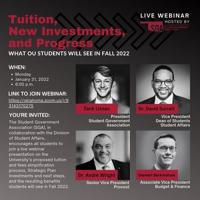 OU SGA, Division of Student Affairs to host webinar to address proposed ...