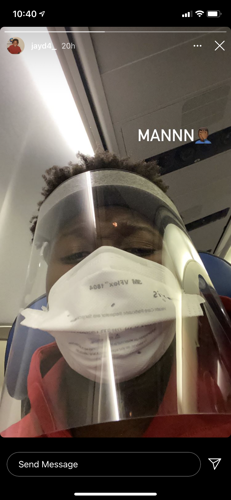 OU football: Sooners don masks and face shields on plane before Iowa ...
