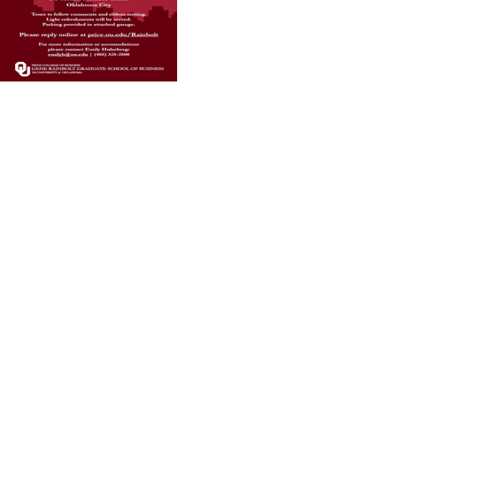 Gene Rainbolt Graduate School of Business dedication ceremony to ...