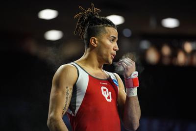 OU men's gymnastics: No. 2 Sooners fall to No. 1 Stanford, finish 2nd ...