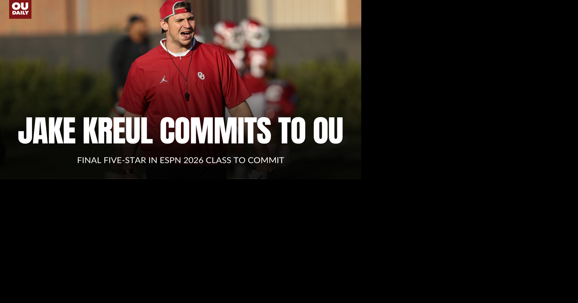 2026 5-star defensive end Jake Kreul commits to OU | Sports | oudaily.com