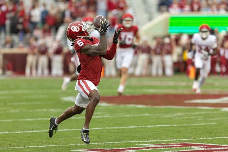 'It could get a lot better': Deion Burks shines in OU football's spring ...