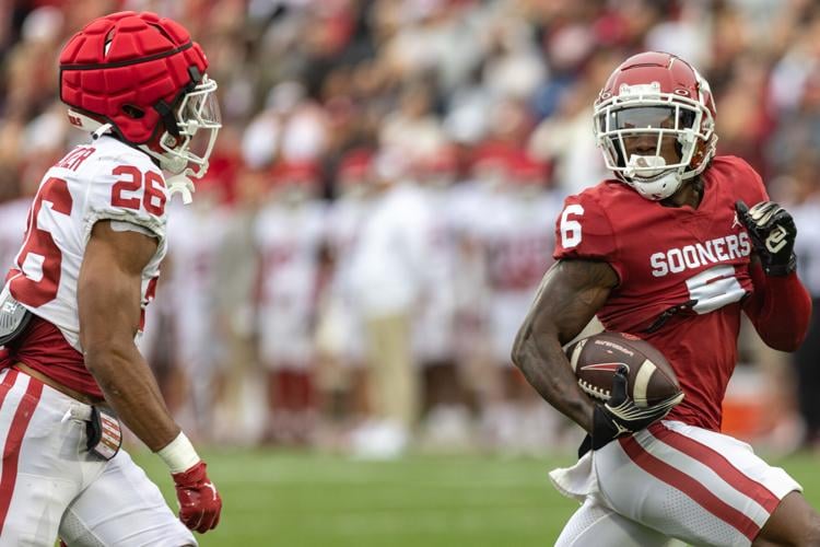 'It could get a lot better': Deion Burks shines in OU football's spring ...