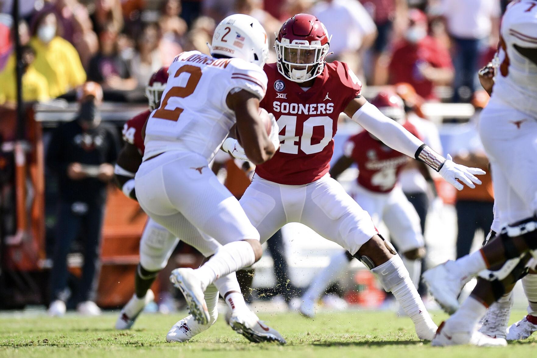 OU football: Sooner outside linebacker Jon-Michael Terry not warming up ...
