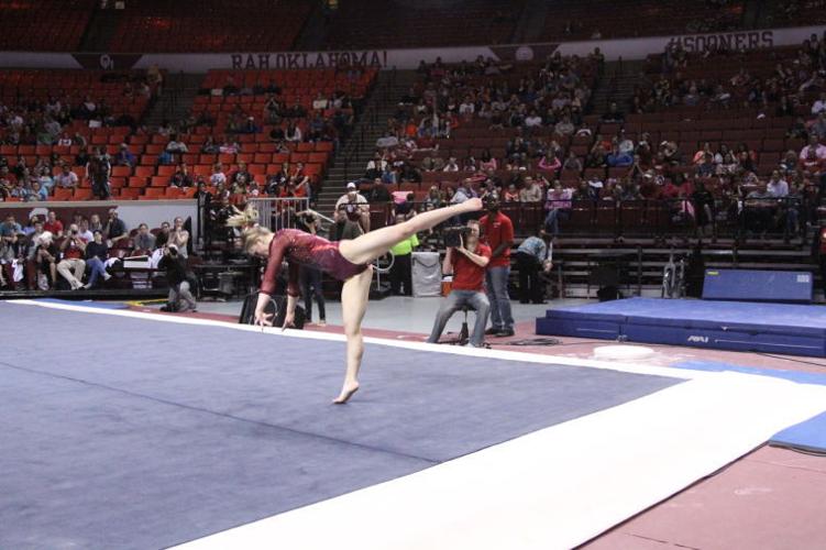 Scaman smashes Sooner women's gymnastics records | Sports | oudaily.com