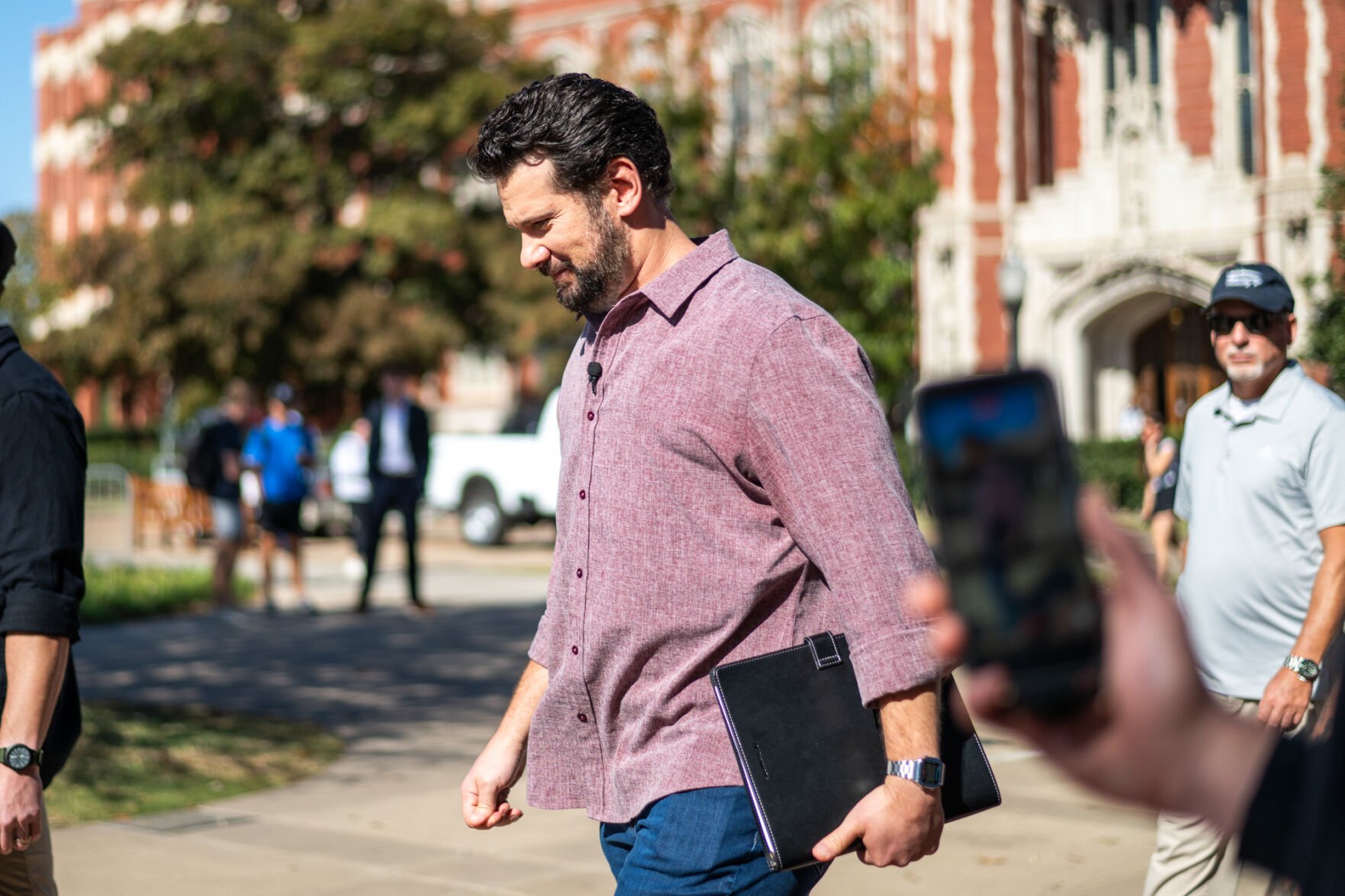 Photos: Conservative political commentator Steven Crowder holds South ...