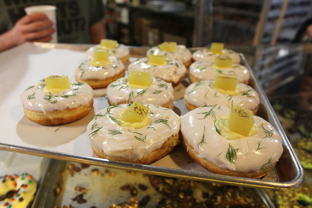 Hurts Donut featured on Delish for pickle-flavored donut | A And E ...