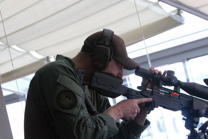 OU football: Sniper training in Gaylord Family-Oklahoma Memorial ...