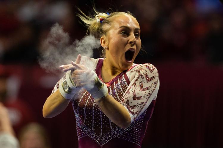 'When I landed my vault, I knew it': Olivia Trautman's perfect 10 leads ...