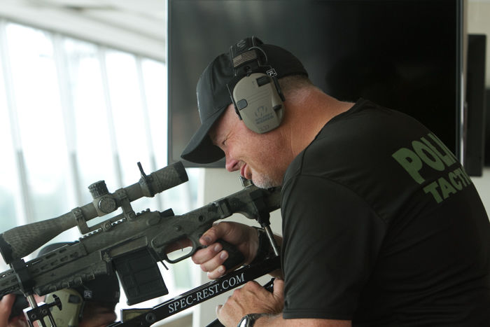 OU football: Sniper training in Gaylord Family-Oklahoma Memorial ...