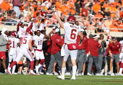 Oklahoma football: Baker Mayfield named semifinalist for Davey O'Brien Award, Burlsworth Trophy ...