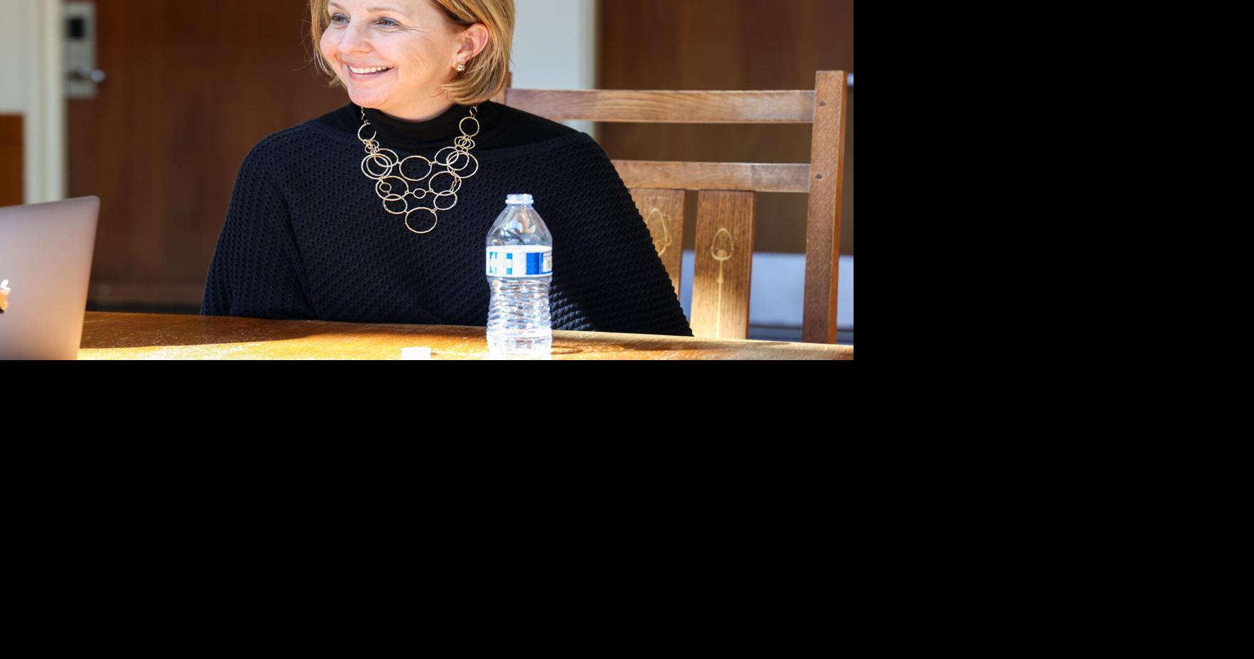 Emily Metzgar, third Gaylord dean candidate, presents fundraising ...