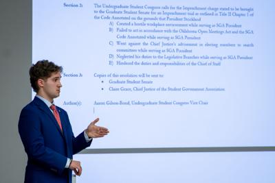 SGA President Carter Strickland impeachment explained | News | oudaily.com