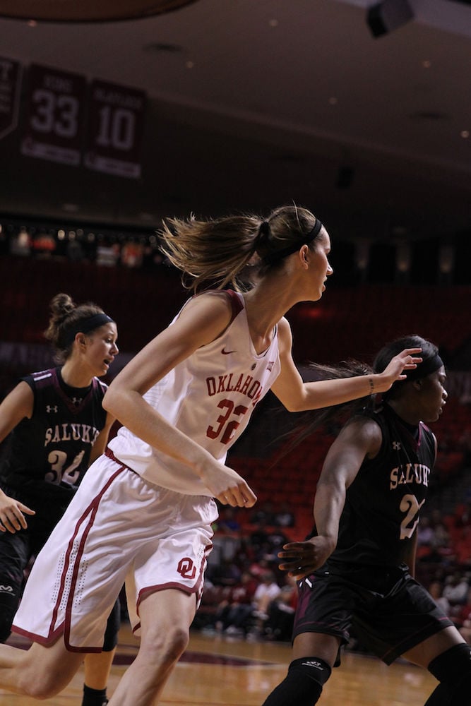 Women's Basketball: Sooners play Southern Illinois University | Gallery ...