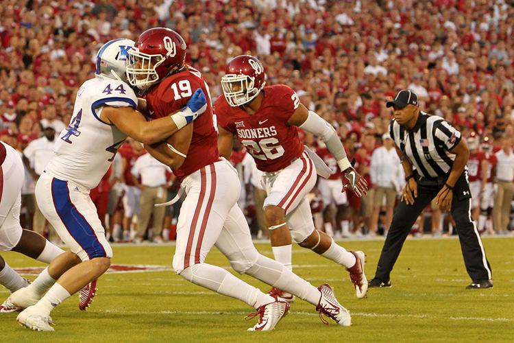 Oklahoma football: Sooners lead Jayhawks 28-3 at halftime (gallery ...