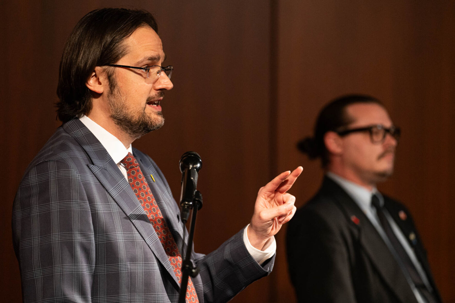 Norman mayoral candidates debate issues, views at Gaylord College ...