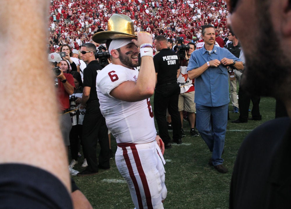 Oklahoma football: Sooners celebrate Red River Rivalry win (photos ...